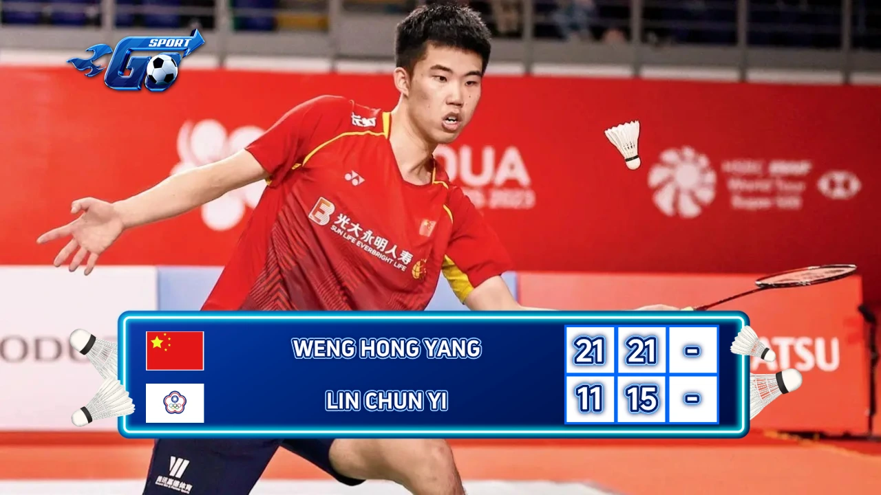 WENG HONG YANG (CHN) VS LIN CHUN YI (TPE) | LI-NING CHINA MASTERS 2025 ...